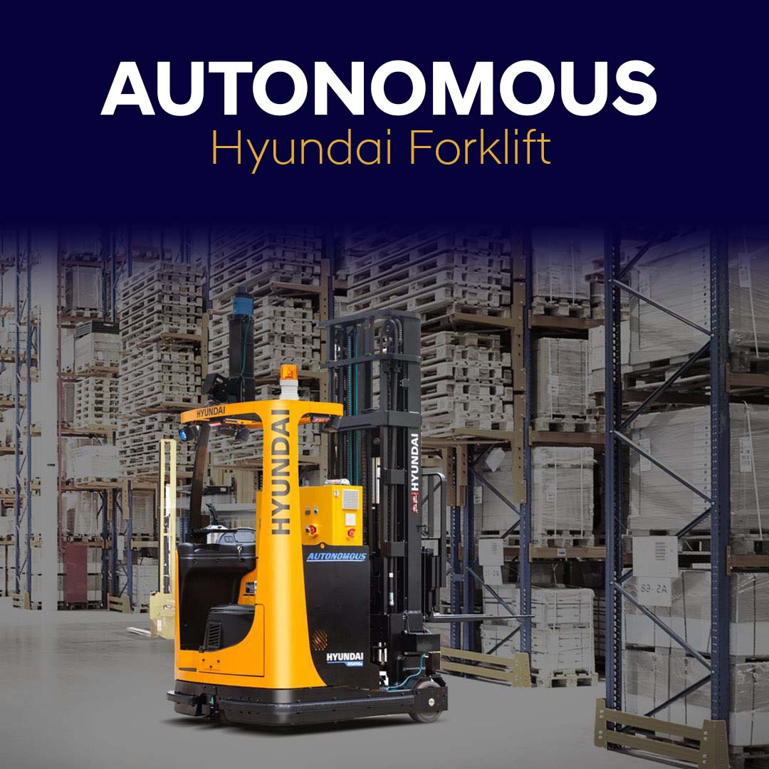 Autonomous driving forklift - Hyundai Forklift Philippines