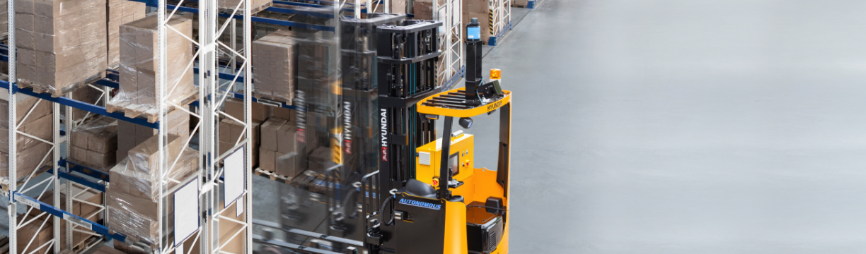 Autonomous driving forklift - Hyundai Forklift Philippines